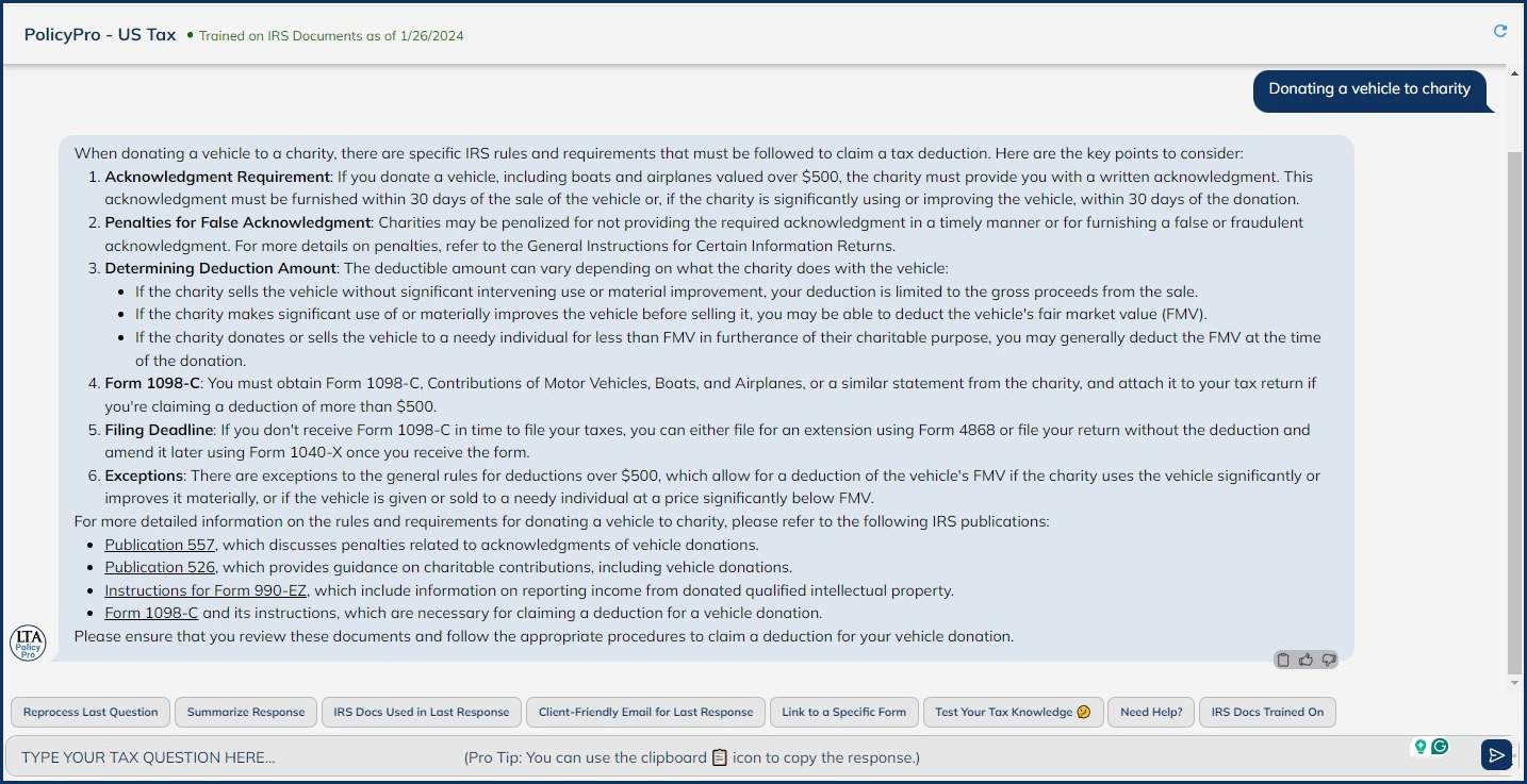 IRS Tax Research Simplified with PolicyPro from LTA - LakeTurn Automation